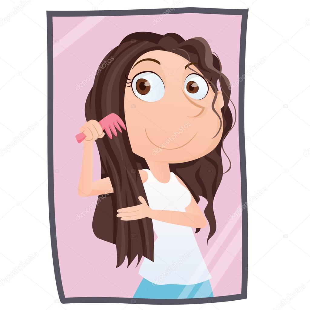 Mi Hermoso Cabello Caricatura