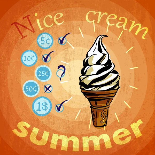 130 Retro ice cream ads Vector Images, Retro ice cream ads ...