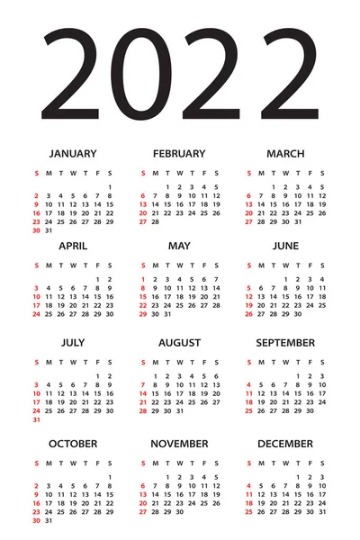 Calendar 2024 Year Vector Illustration Week Starts Monday Calendar Set ...