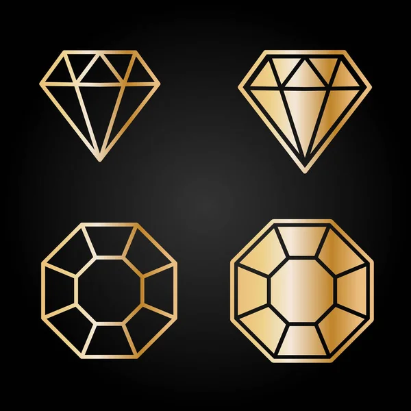 16,918,923 Gold diamond Vector Images | Depositphotos