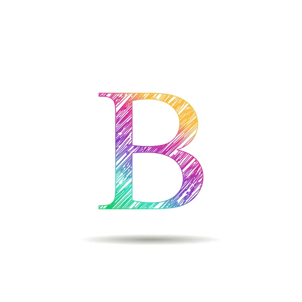 Alphabet in different color. — Stock Vector © i_panki #64060581