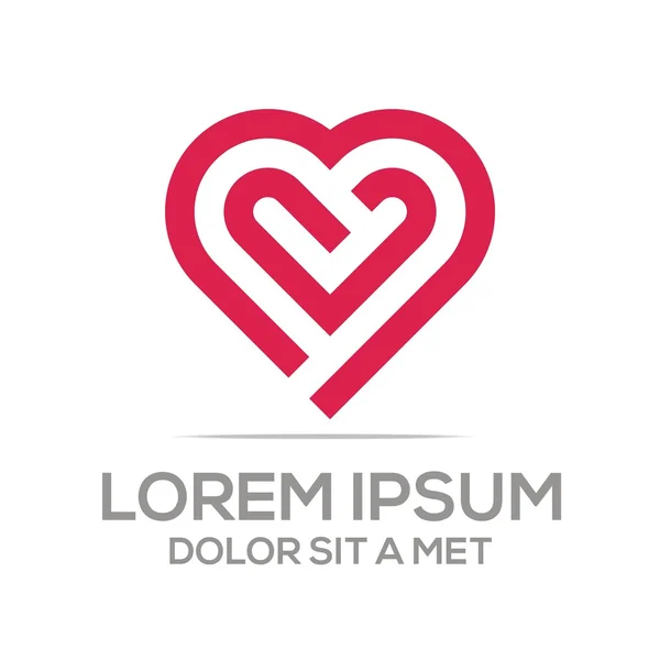 Heart logo Vector Art Stock Images | Depositphotos