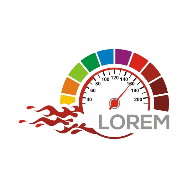 Speedometer logo Vector Art Stock Images | Depositphotos