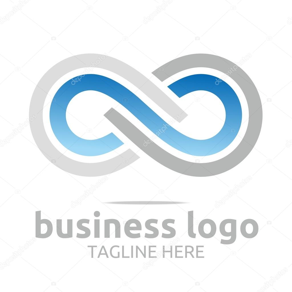 Infinity logo business company corporate letter s vector — Stock Vector ...