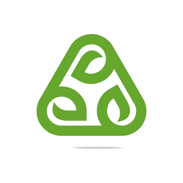 Logo Design Go Green Garden Plants Circle Icon Symbol Abstract Stock ...