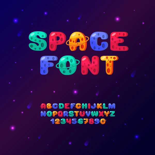 100,000 Cosmic font Vector Images | Depositphotos