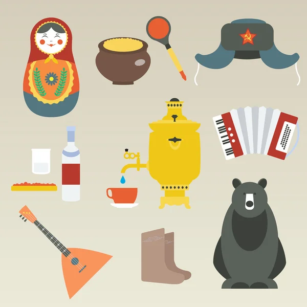 Russian icons Vector Images | Depositphotos