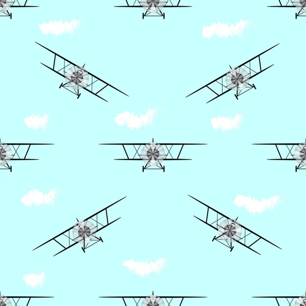27,087,560 Biplane pattern Vector Images | Depositphotos