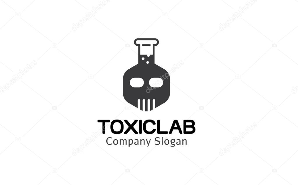 Toxic Logo Vector