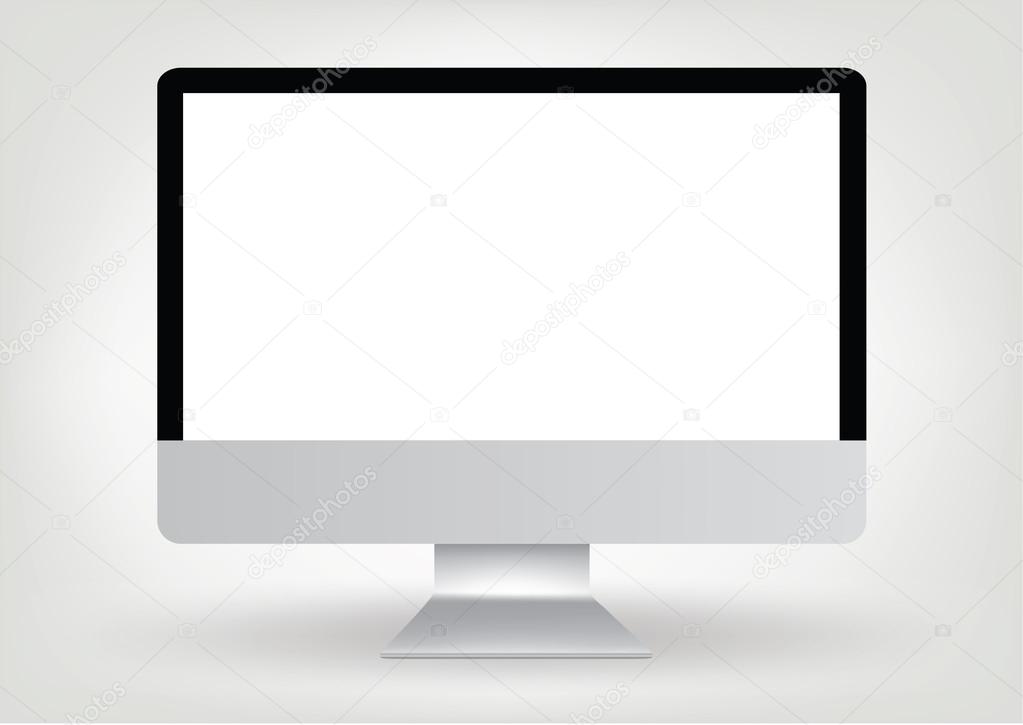 Blank Computer Screen