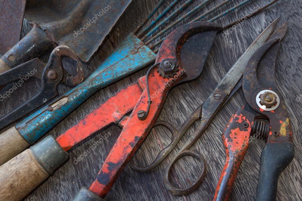 Rusty Garden Shears
