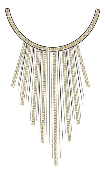 100,000 Gold necklace Vector Images | Depositphotos