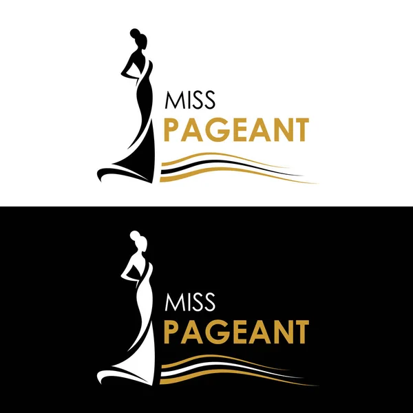 Mr And Ms Pageant Logo Vector
