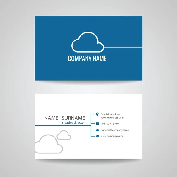 7,133,230 Cloud computing business cards Vector Images | Depositphotos