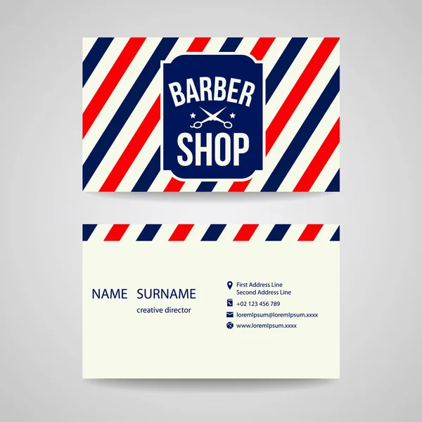 Barber Business Cards Templates Free