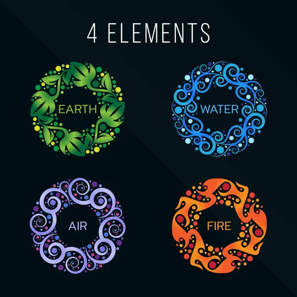 100,000 Symbols of the four elements Vector Images | Depositphotos