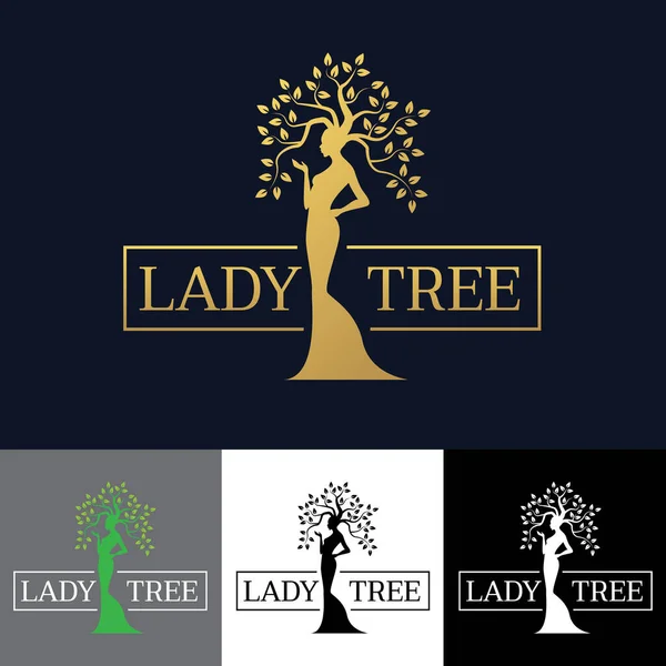 Lady logos Vector Art Stock Images | Depositphotos