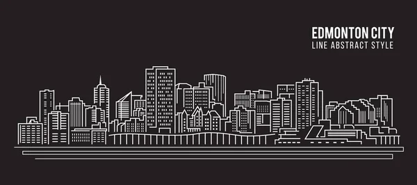 Edmonton building Vector Art Stock Images | Depositphotos