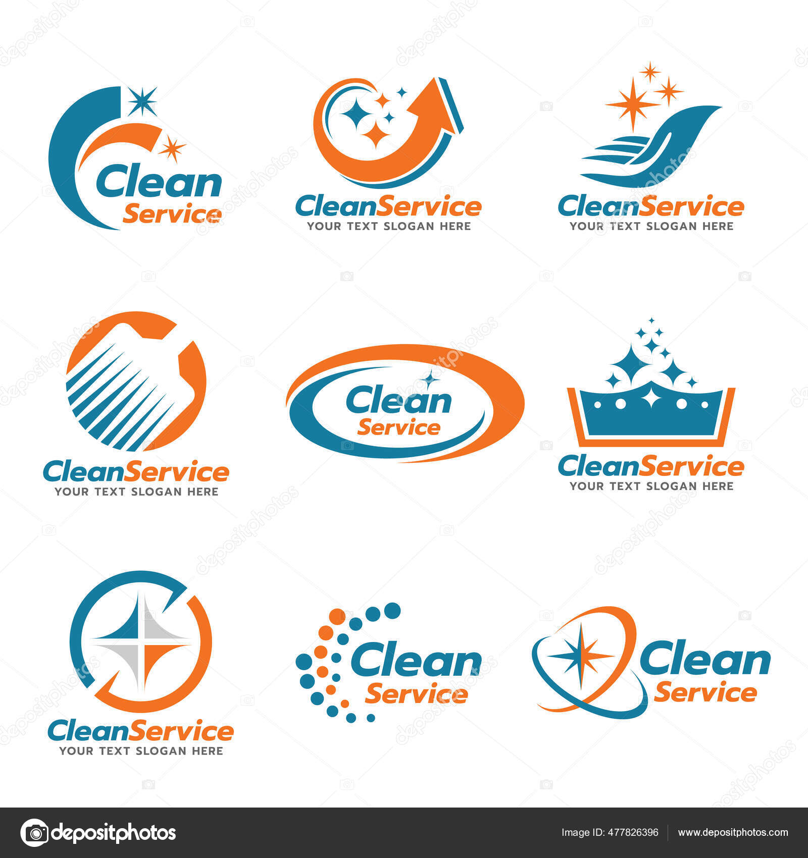 Cleaning Products Logos