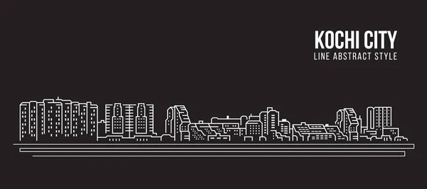 Kochi skyline Vector Art Stock Images | Depositphotos