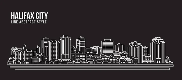 Skyline halifax Vector Art Stock Images | Depositphotos