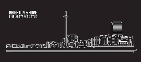 Brighton landscape Vector Art Stock Images | Depositphotos