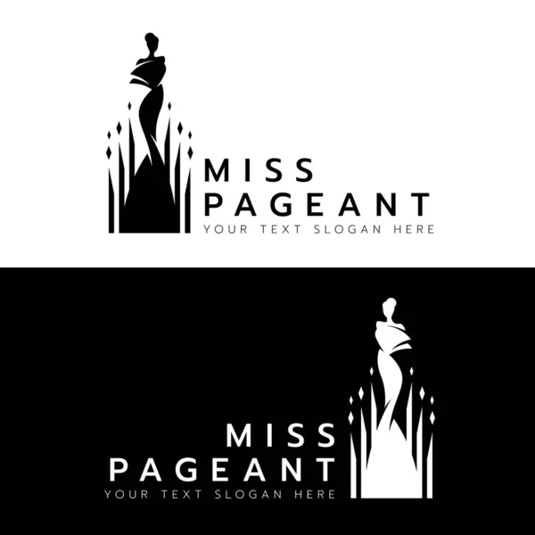 Pageant silhouette vector Vector Art Stock Images | Depositphotos