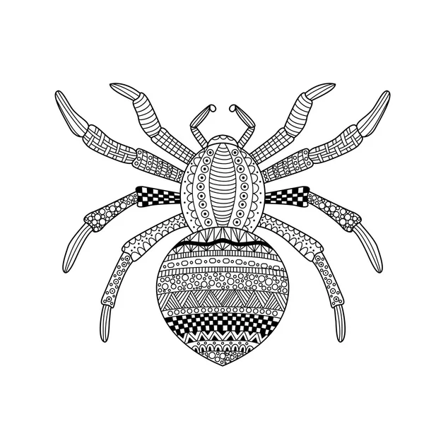 Spider shading style drawing — Stock Vector © goldenshrimp #156101286