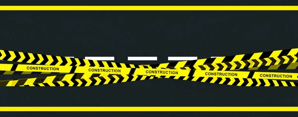 Caution Tape Border Texture