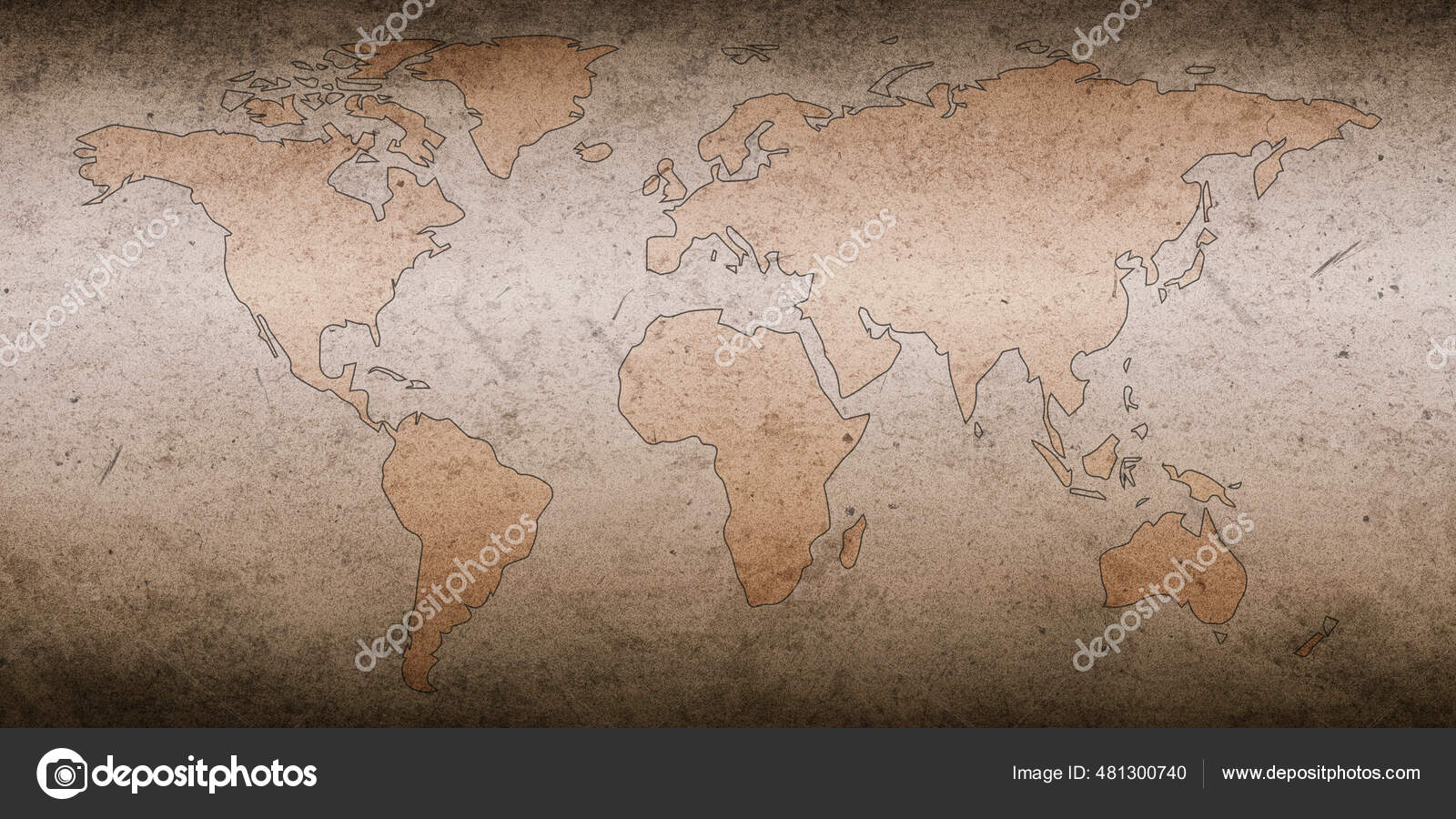 Ancient World Map Backdrop — Stock Photo © visuals6x #481300740