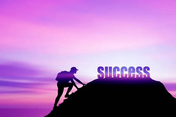 Success mountain Stock Photos, Royalty Free Success mountain Images ...