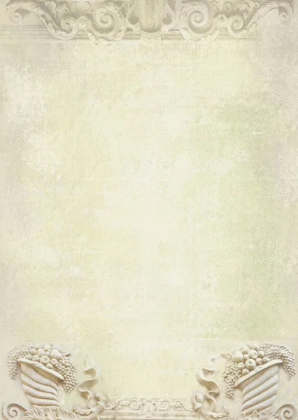 Blank for flyers, messages, menu cards, posters, etc. in shabby chic ...