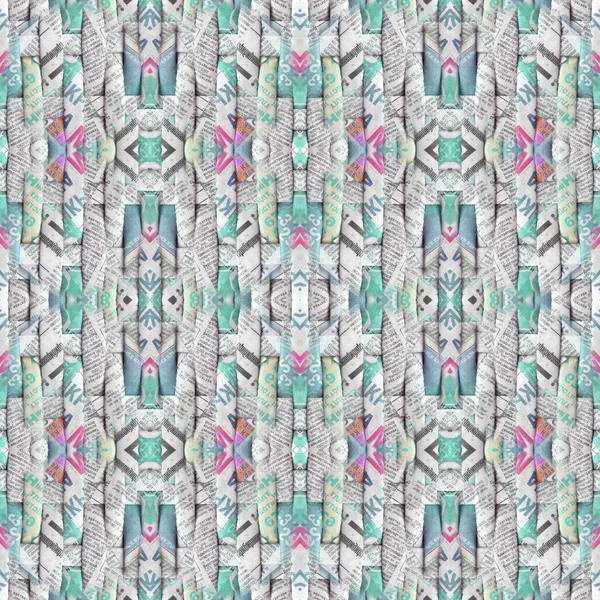 Pretty cool seamless pattern, generated on the base of twisted weaving ...