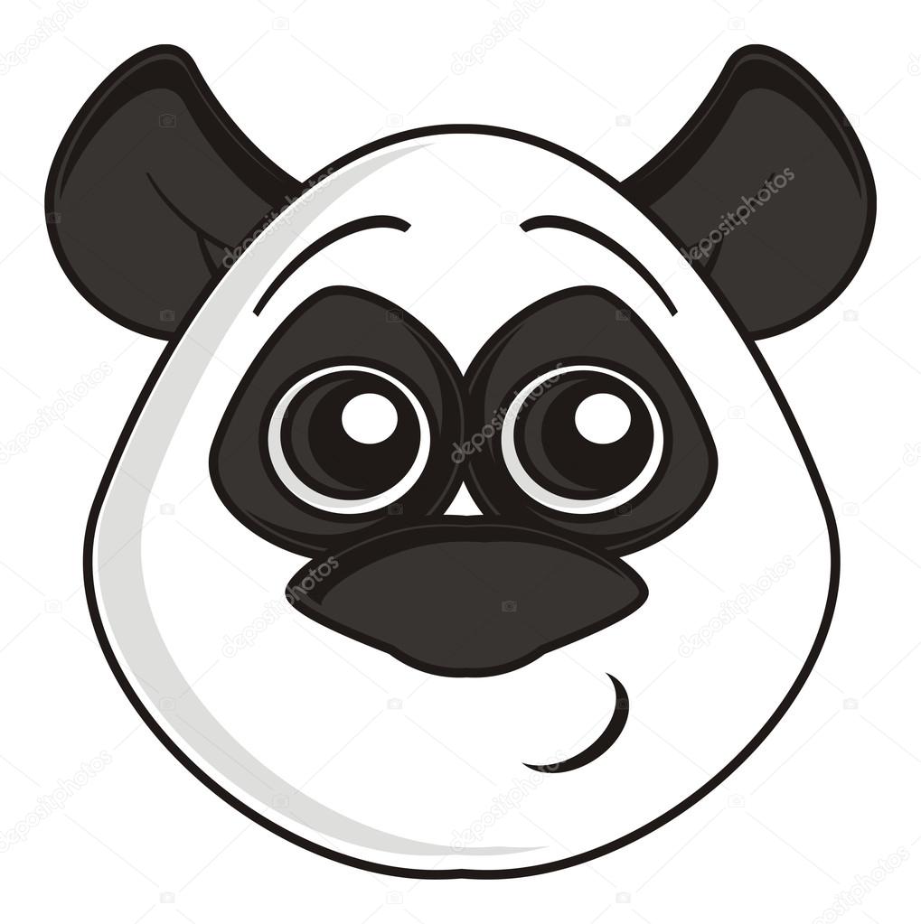 Happy muzzle panda — Stock Photo © tatty77tatty #105380176