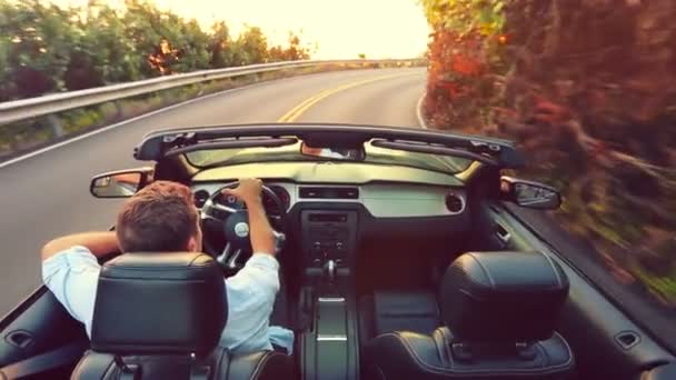 Beautiful Young Woman Driving Convertible Car — Stock Photo © dmbaker ...