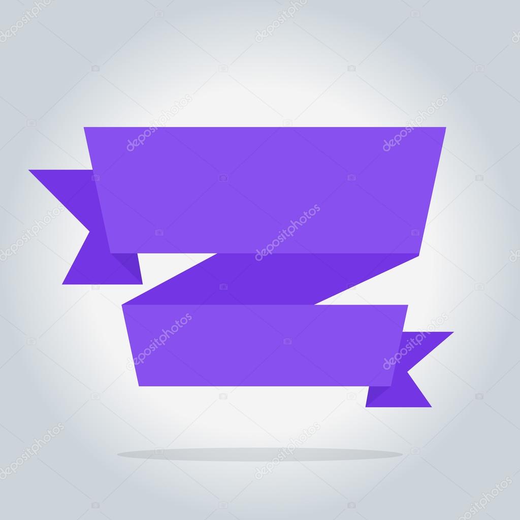 Bitmap origami banner Stock Photo by ©studioworkstock 107014048