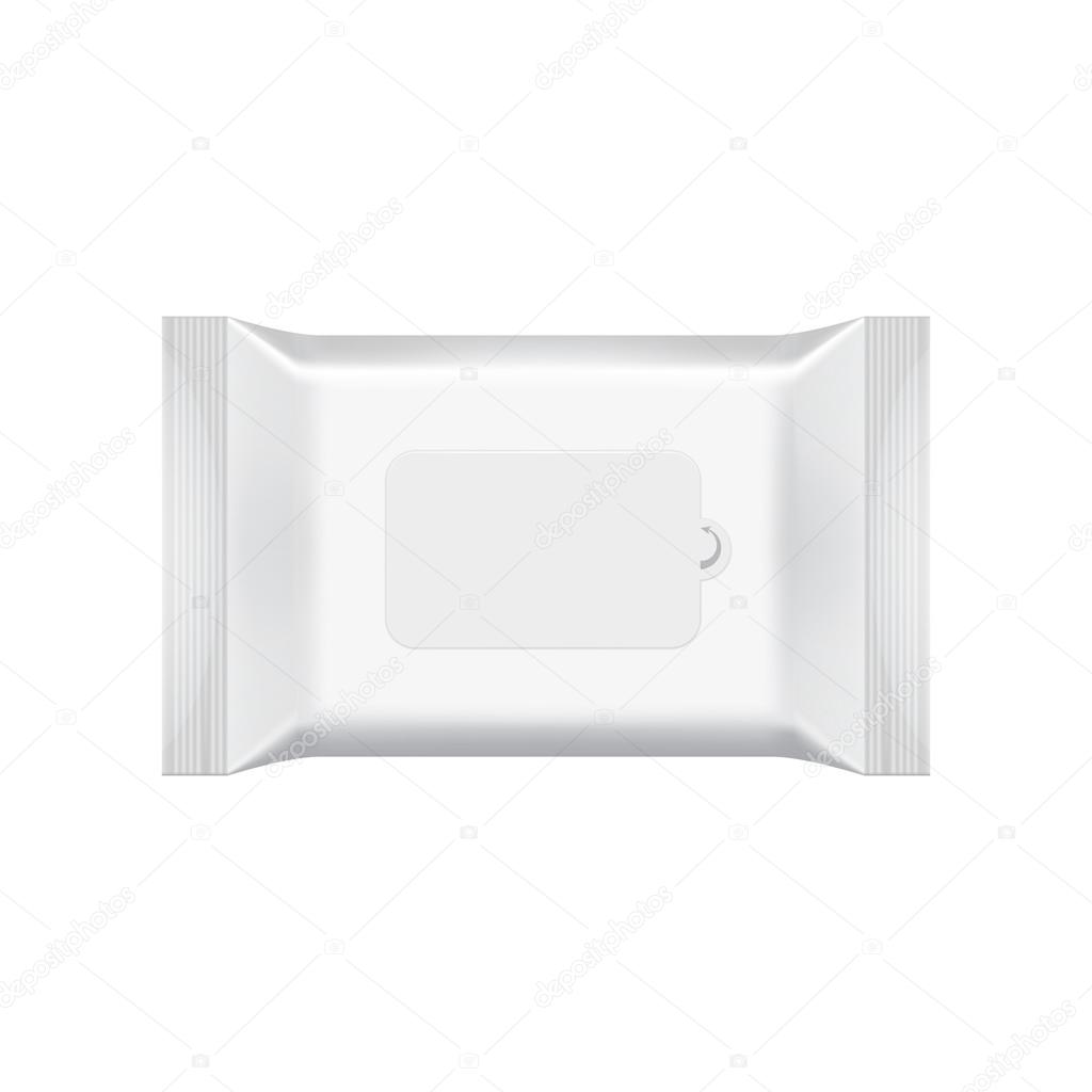 Plantilla de embalaje en blanco maqueta aislada en blanco. 2023