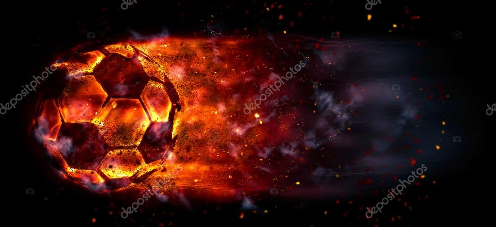Cool Soccer Balls On Fire