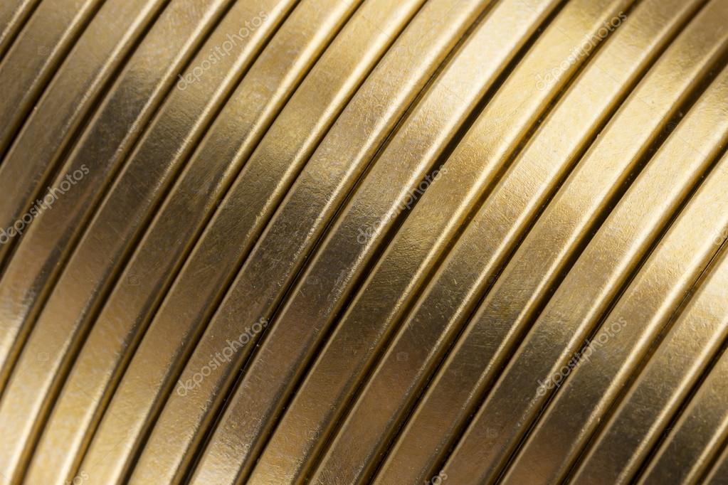 Textura de metal dorado corrugado 2022