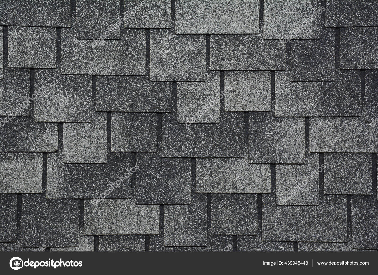 Asphalt Shingles Textured Background Photo Grey Roof Shingles ...