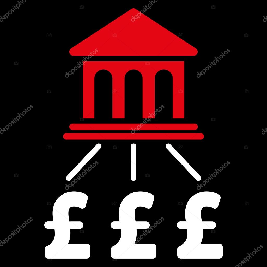 Plan de banco libra plana Vector icono s mbolo 2024