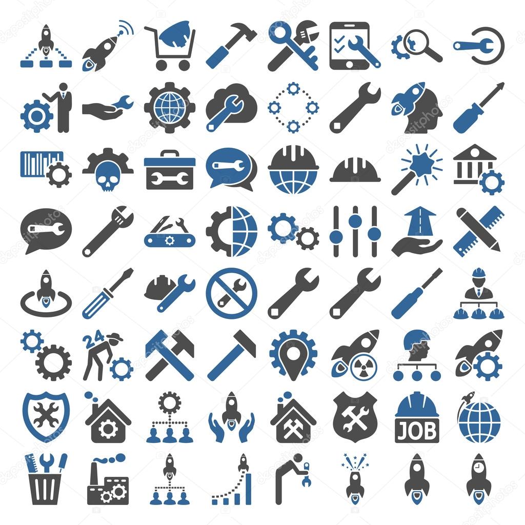 Service Tools Icon Set Stock Vector Image by ©ahasoft #107933570