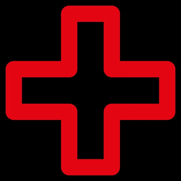 Cruz roja organización imágenes de stock de arte vectorial | Depositphotos