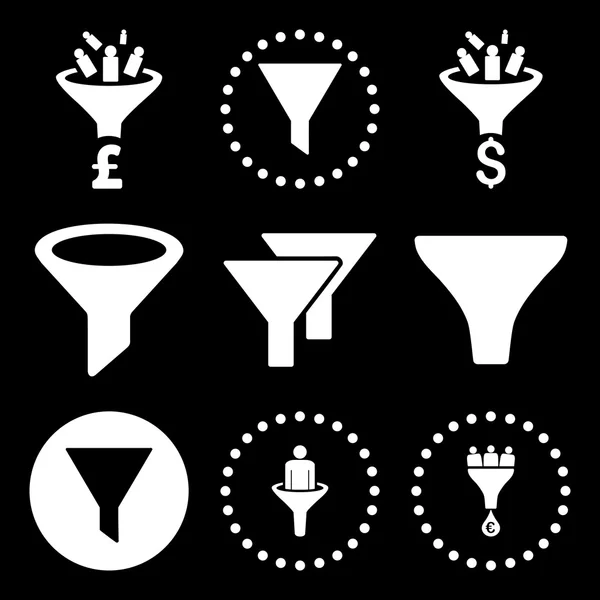 Verkoop trechter pictogram Vector Art Stock Images | Depositphotos