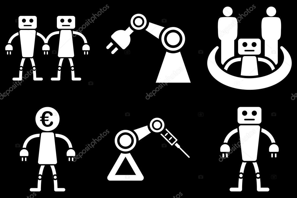 Robotics Flat Vector Icons Stock Vector Image by ©ahasoft #120457124 Robotics Flat Vector Icons Stock Vector Image by ©ahasoft #120457124