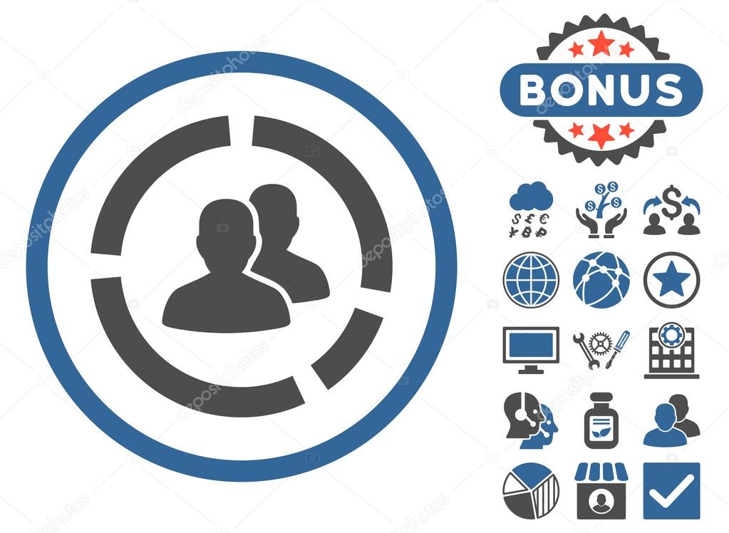Demography Diagram Flat Vector Icon with Bonus — Stock Vector © ahasoft ... Demography Diagram Flat Vector Icon with Bonus — Stock Vector © ahasoft ...