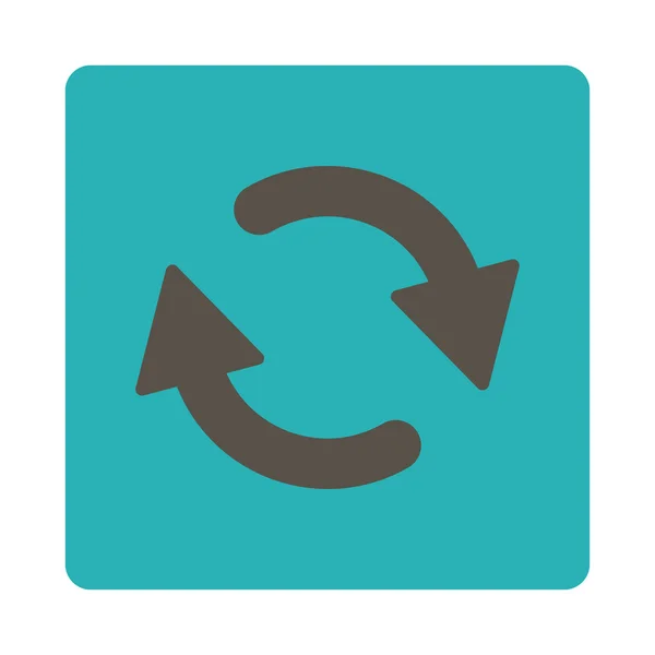 Refresh flat soft blue colors rounded button Stock Vector Image by ...