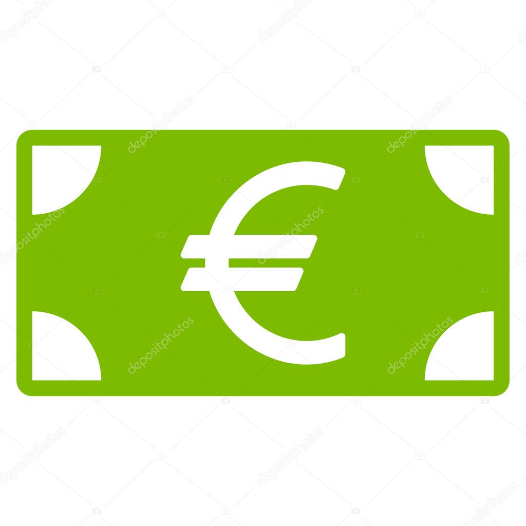 Euro Banknote icon from Business Bicolor Set — Stock Photo © ahasoft ...