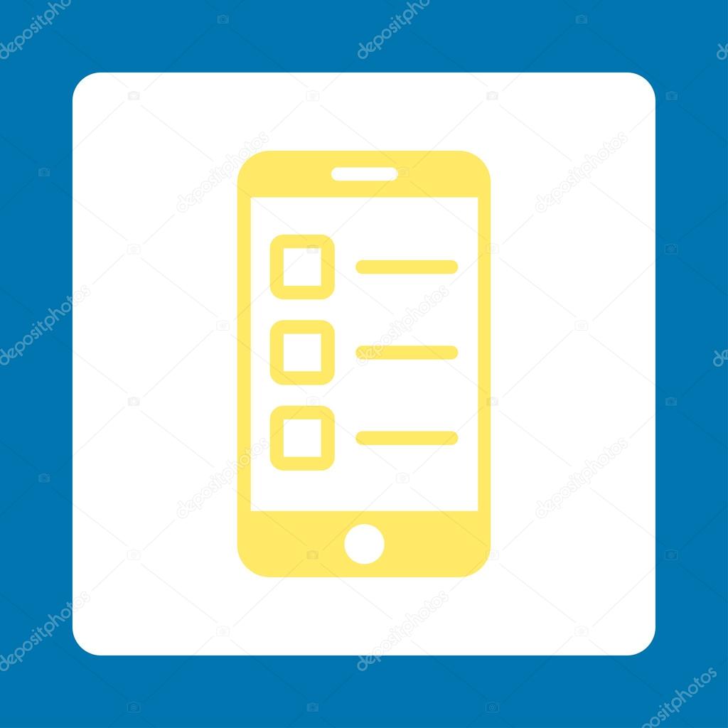 Mobile test icon — Stock Vector © ahasoft #78848788 Mobile test icon — Stock Vector © ahasoft #78848788
