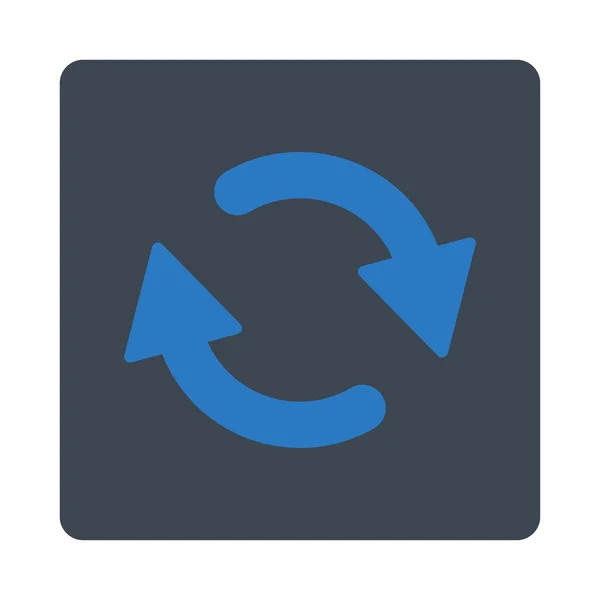 Refresh flat soft blue colors rounded button Stock Vector Image by ...